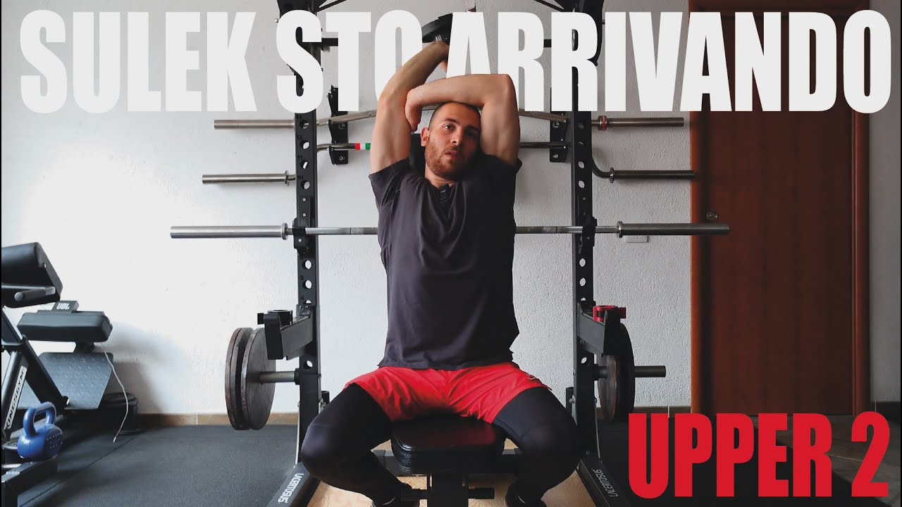 UPPER 2: Panca Piana, Lat Pulldown, Panca Inclinata Manubri, Rematore ...
