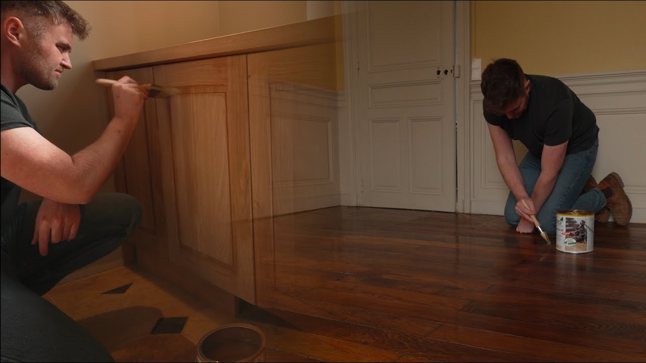 Finishing The Bedroom Floor - YouTube