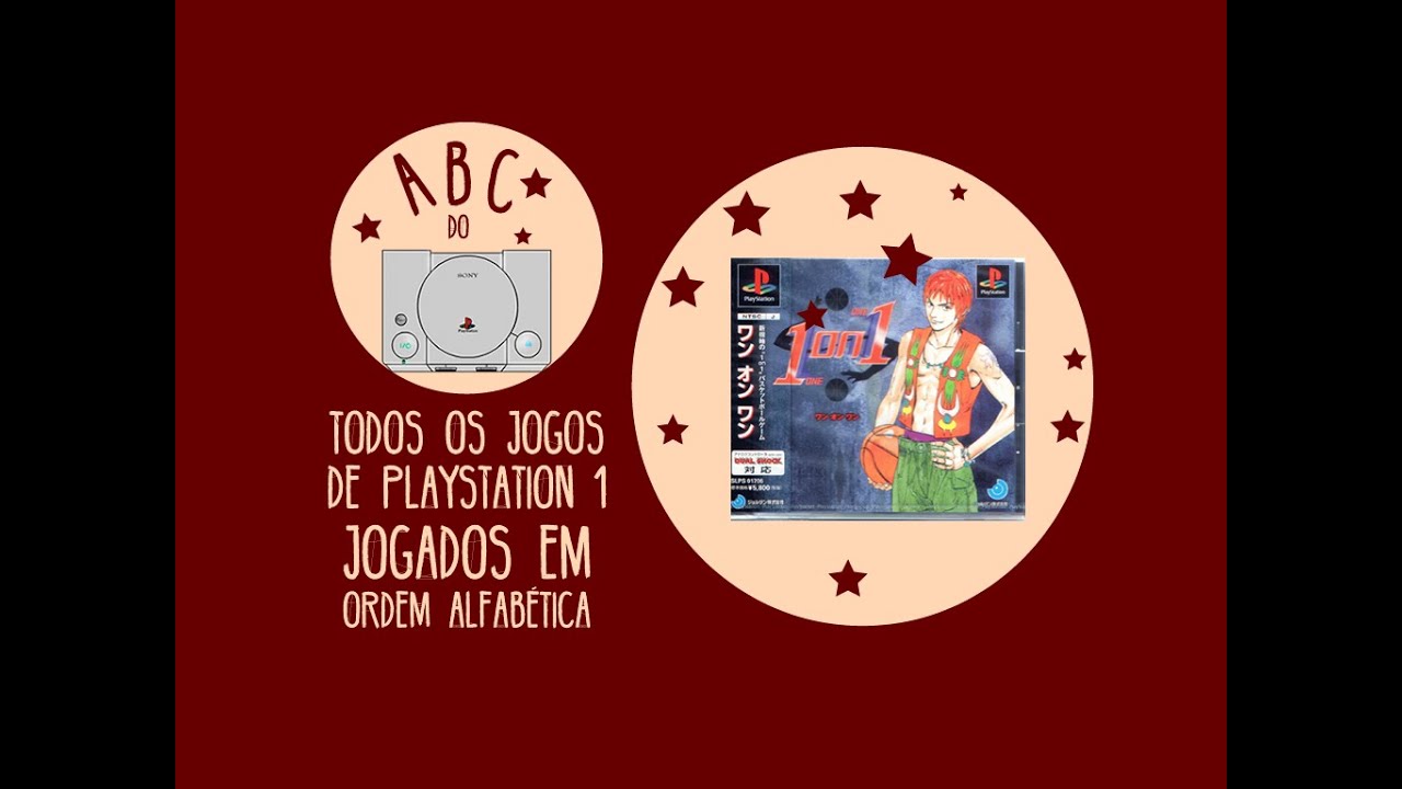 1 on 1 - Gameplay comentado em português [ABC do PS1] - YouTube