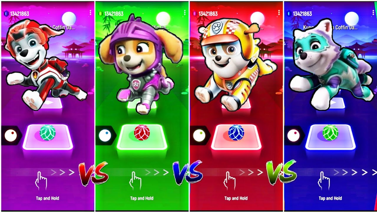 Super Marshall - Super Skye - Super Ruble - Super Everest || The Paw ...