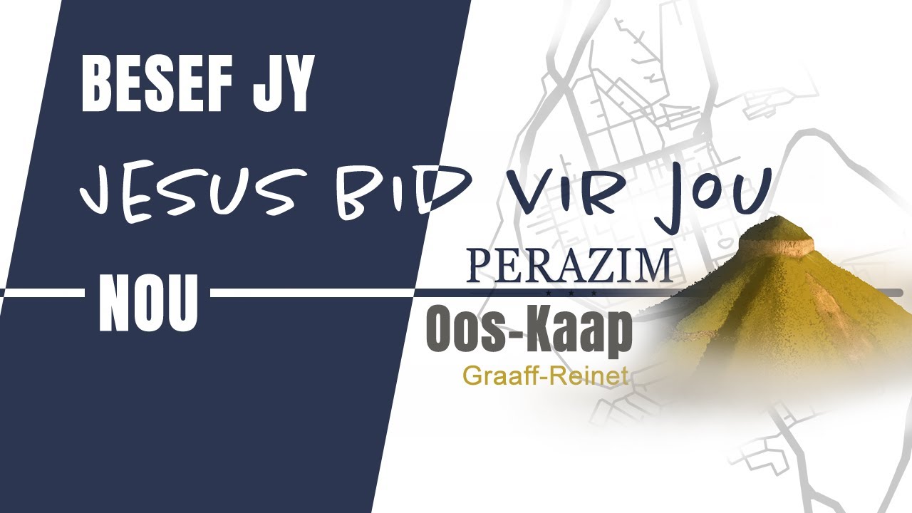 Besef jy - Jesus bid vir jou - nou. - YouTube