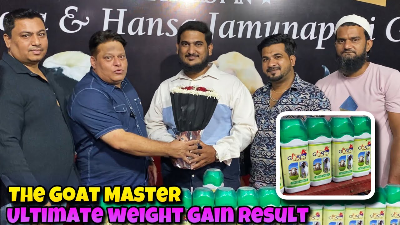 Detailed Video of GOAT MASTER with EXTREME RESULTS and CUSTOMER REVIEW ...