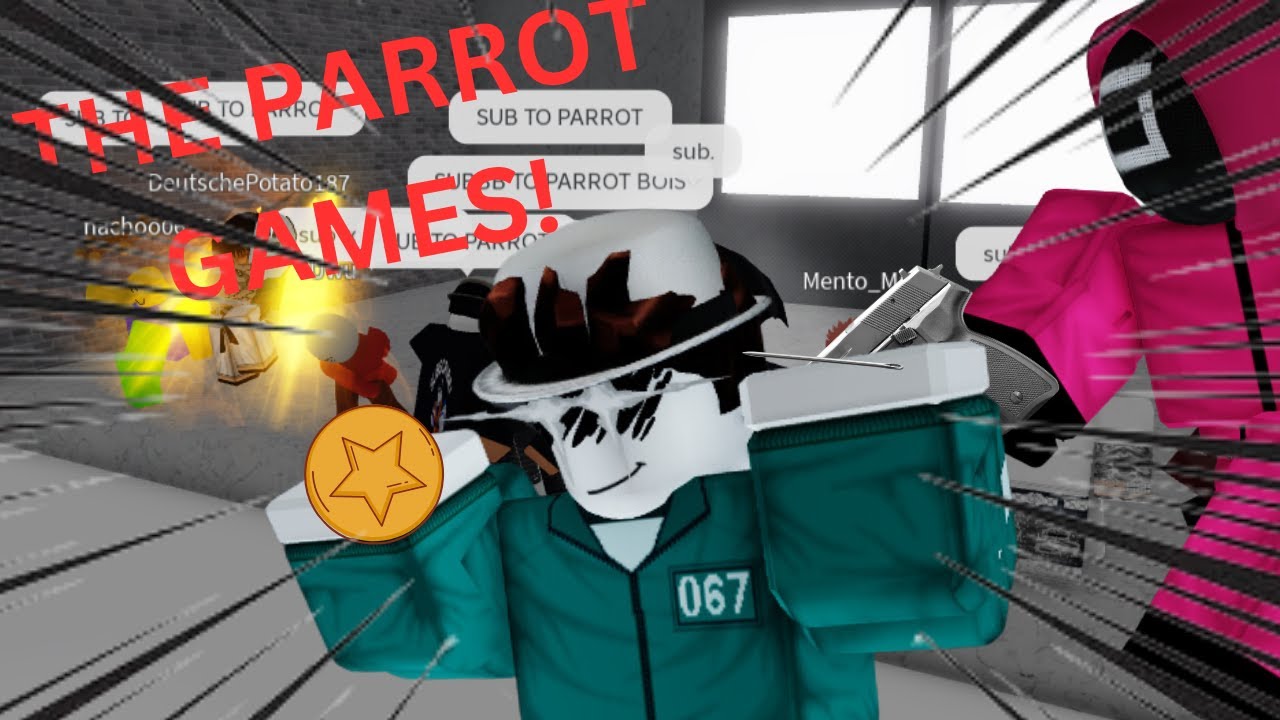 The Roblox Parrot Games! - YouTube