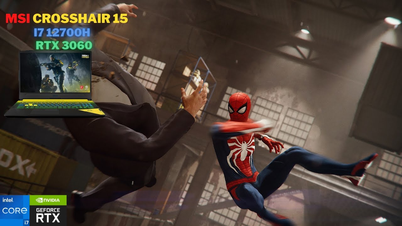 Marvel's Spider Man Remastered Performance in MSI Crosshair 15 |RTX ...
