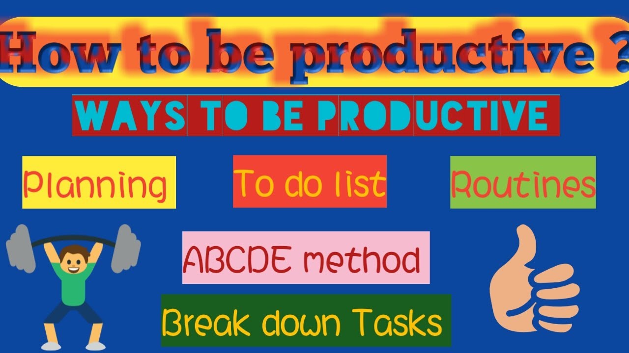 Lesson 90,How to be productive in life|Why I need to be productive ...