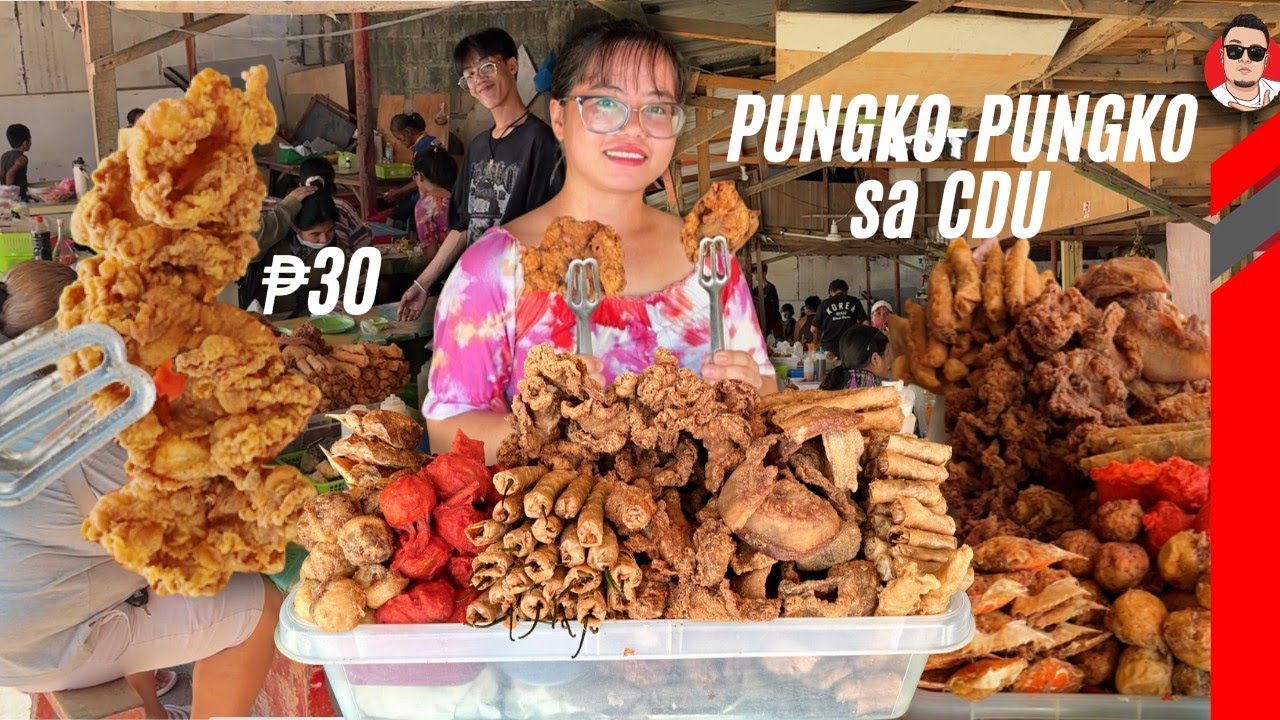 Street vibe pungko-pungko sa Mandaue! ₱30 lang jumbo Ginabot! - YouTube