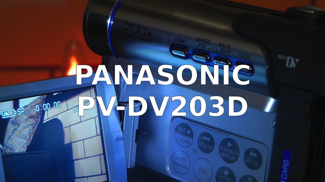 Episode 3: Panasonic PV-DV203D - YouTube