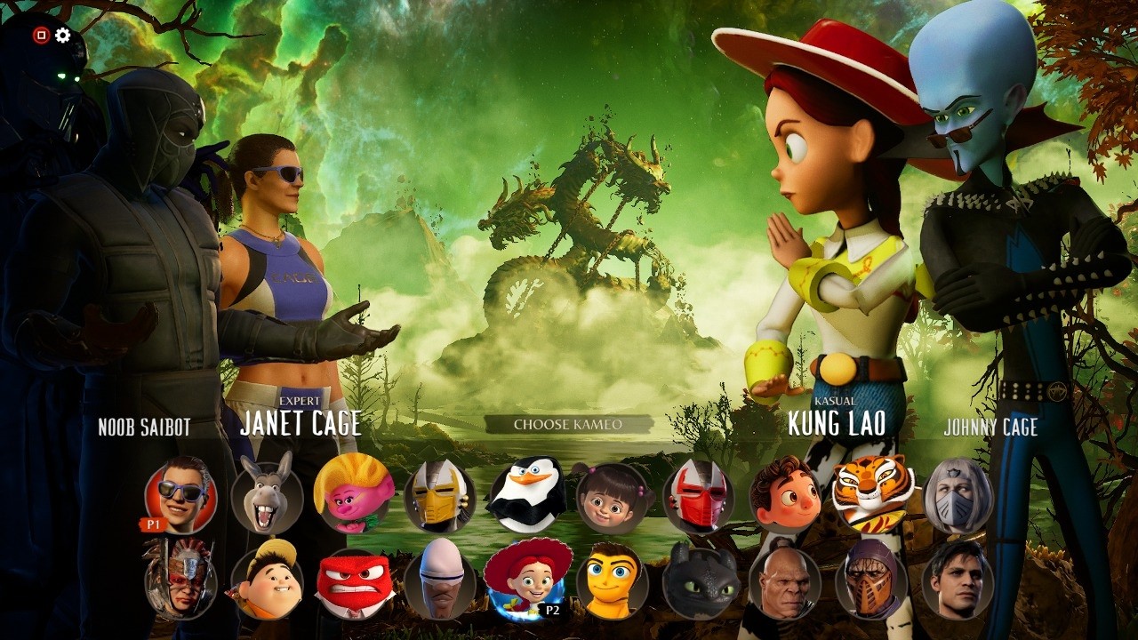 Mortal Kombat 1 - Noob Saibot Vs Megahead - Very Hard - YouTube