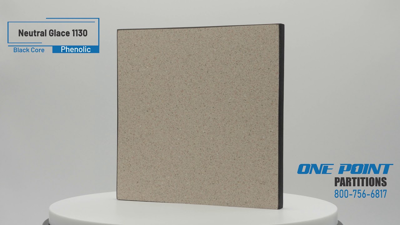 Phenolic Black Core Neutral Glace 1130 - YouTube