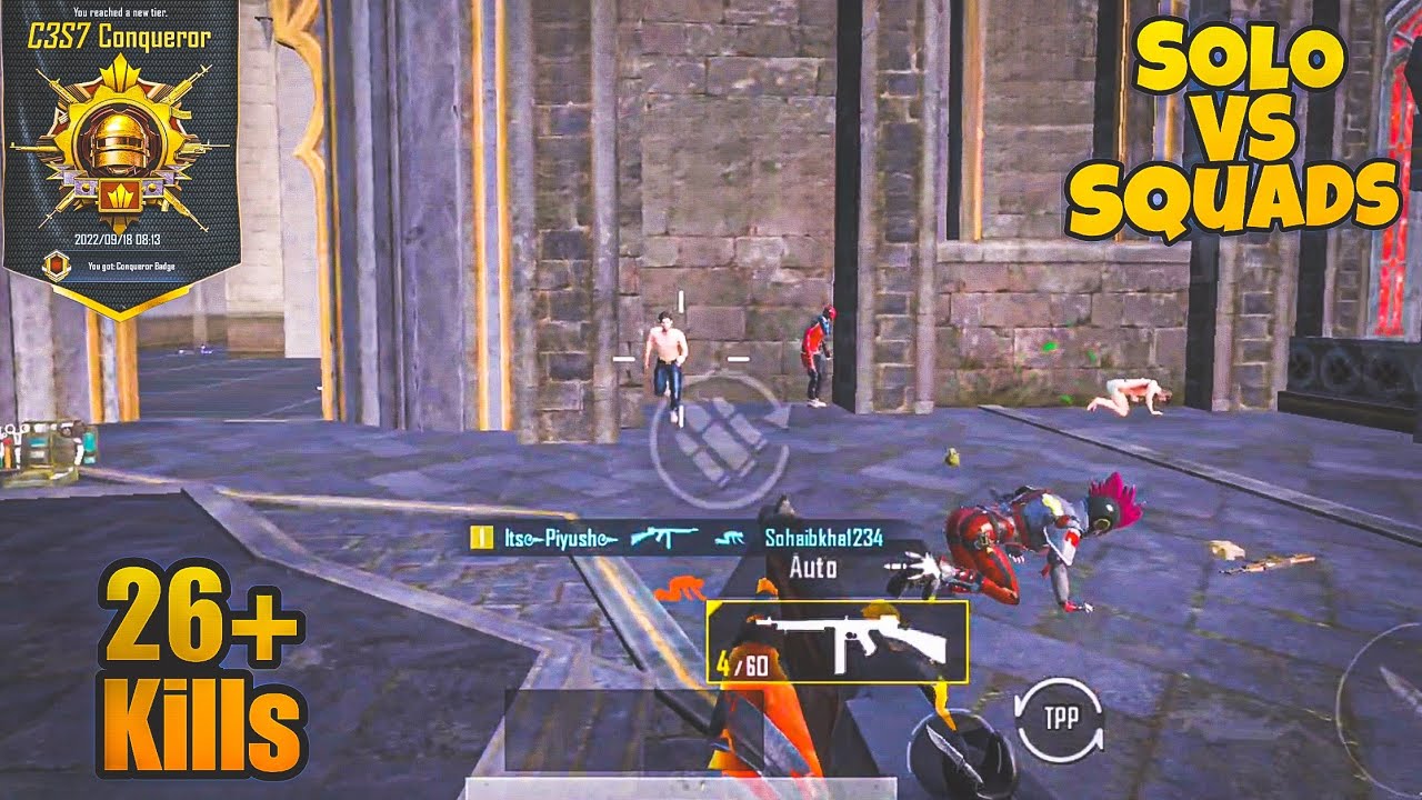 26 Kills gameplay 💥Bgmi 3.4 best sensitivity of iq00 Neo 9 pro💥Bgmi New ...