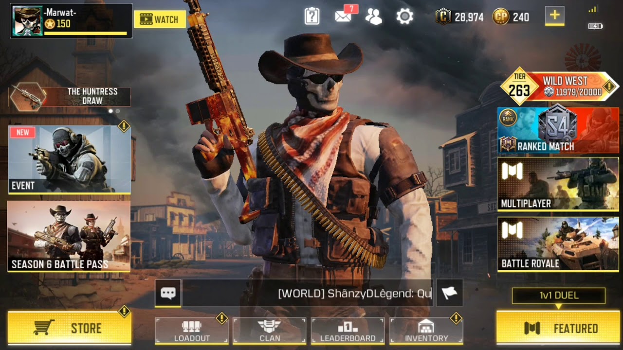 New Character Nomad-Druid. Call of Duty Mobile - YouTube