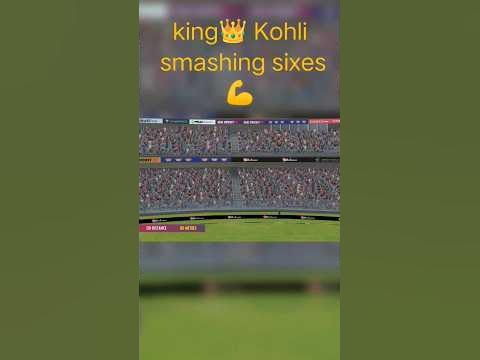 king👑 Kohli smashing sixes 💪#shorts #viral #trending #ytshorts #reels # ...