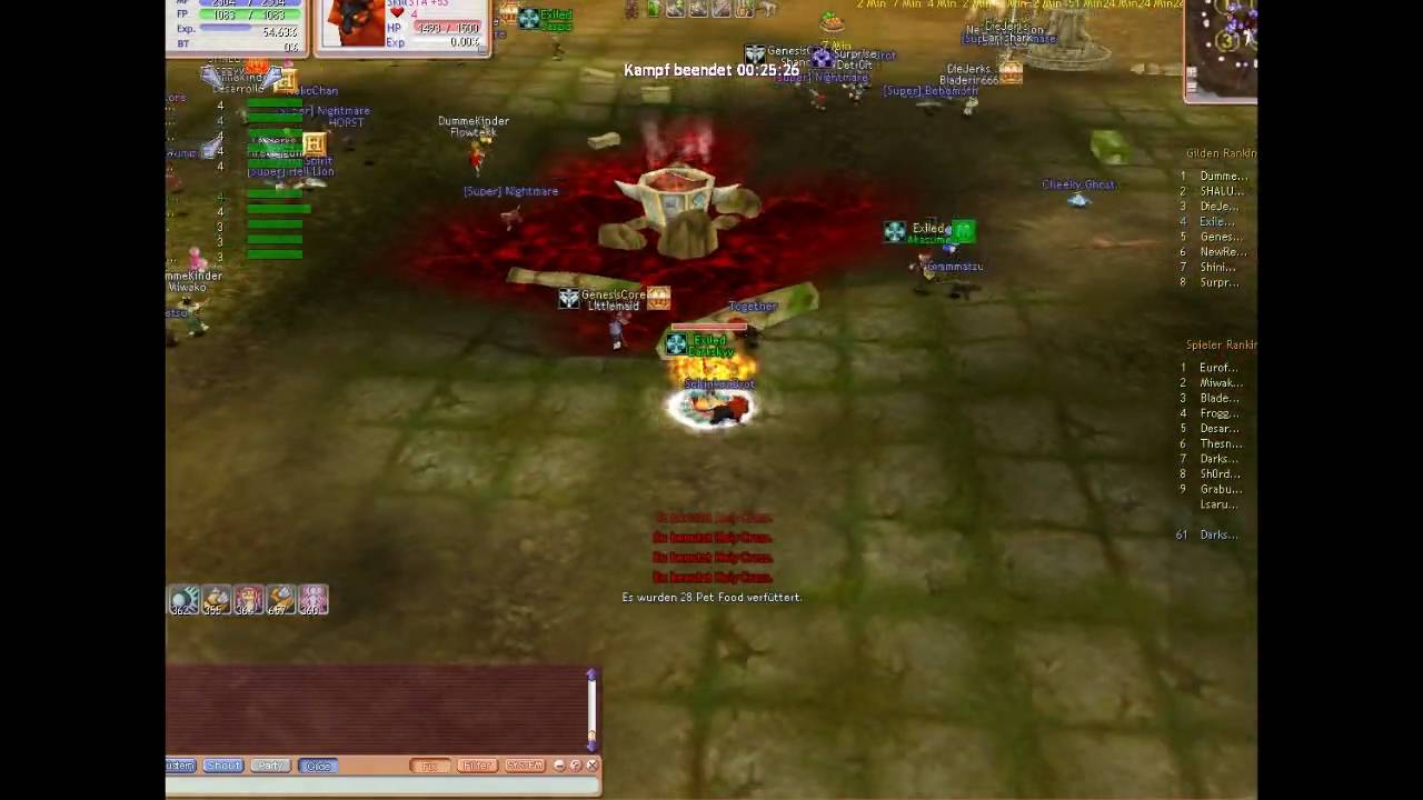 Flyff Guild War Siege [Darkskyy] Risem 10.04. Part 1 - YouTube