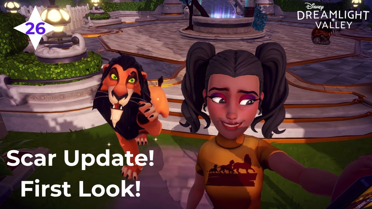 First Look @ The Scar Update l Disney Dreamlight Valley l Nintendo ...