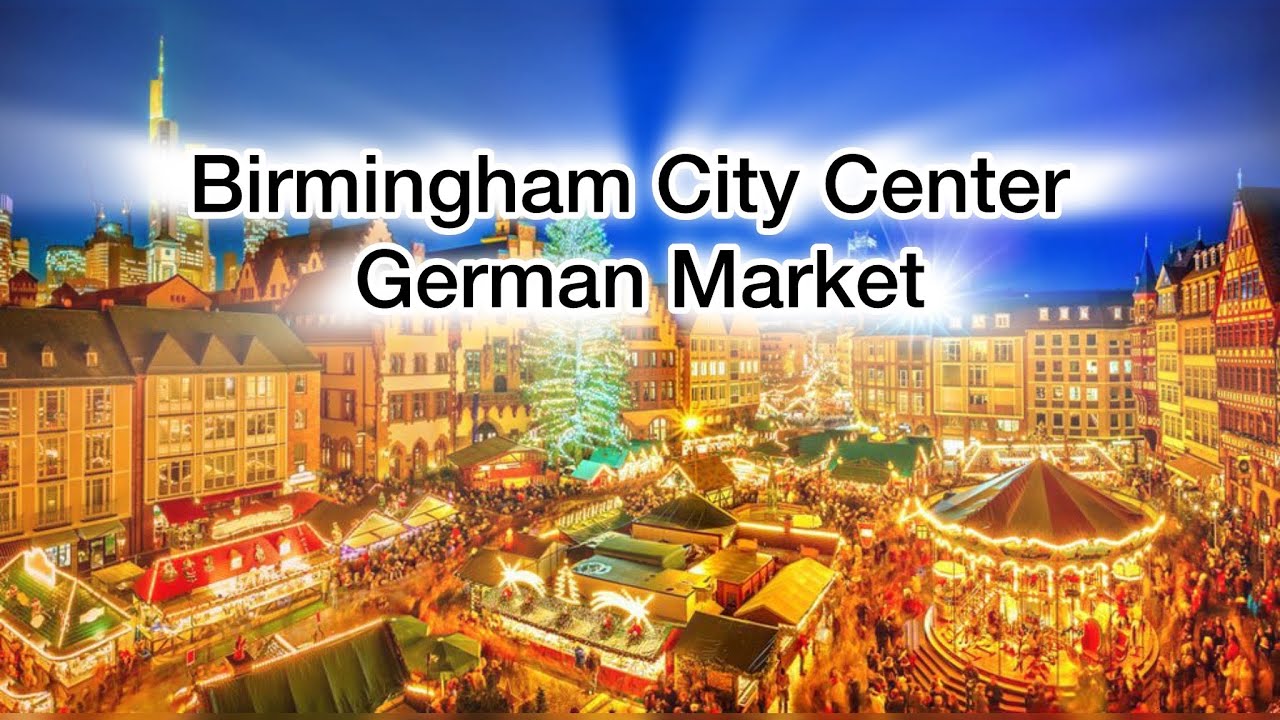 German Market-Birmingham City Center #birmingham #germanmarket # ...