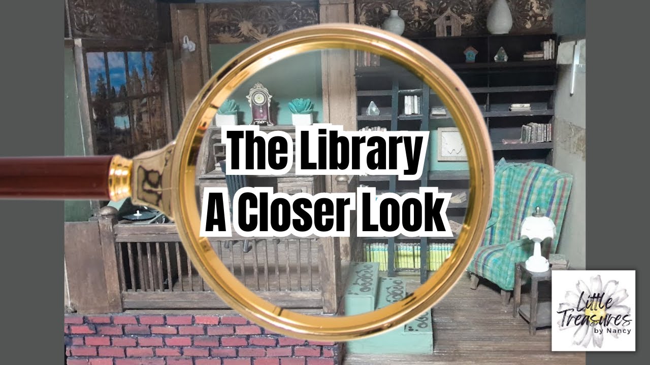 Discover the Wonders of My Miniature Library: A Detailed Tour 🧐 - YouTube