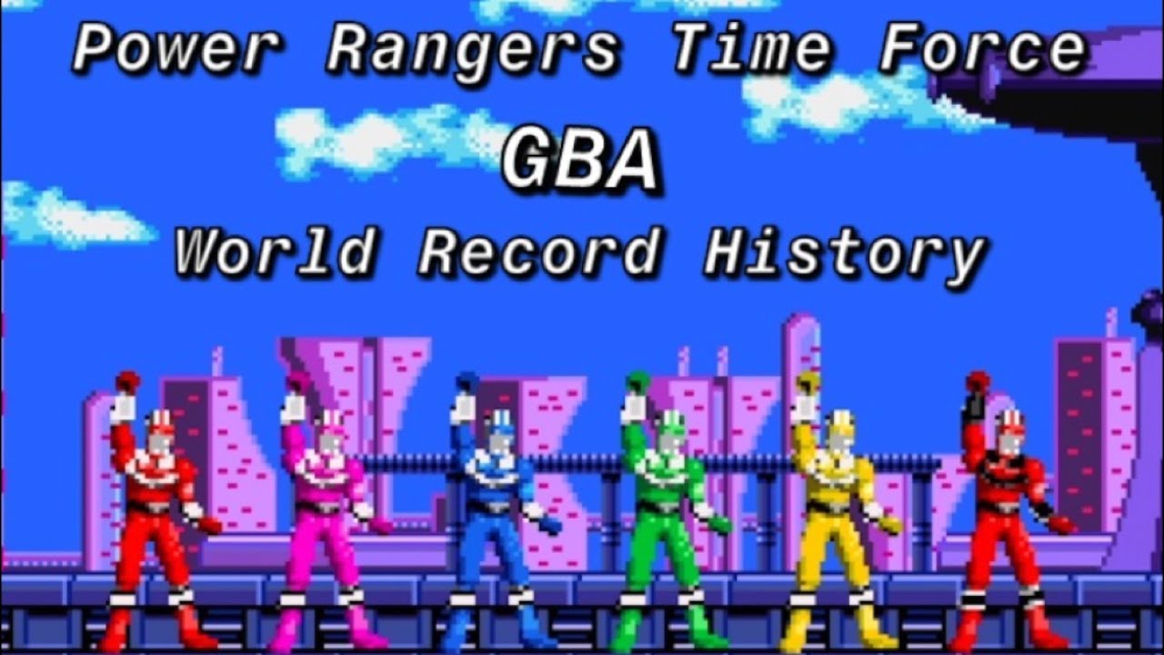 World Record History - Power Rangers Time Force GBA - YouTube