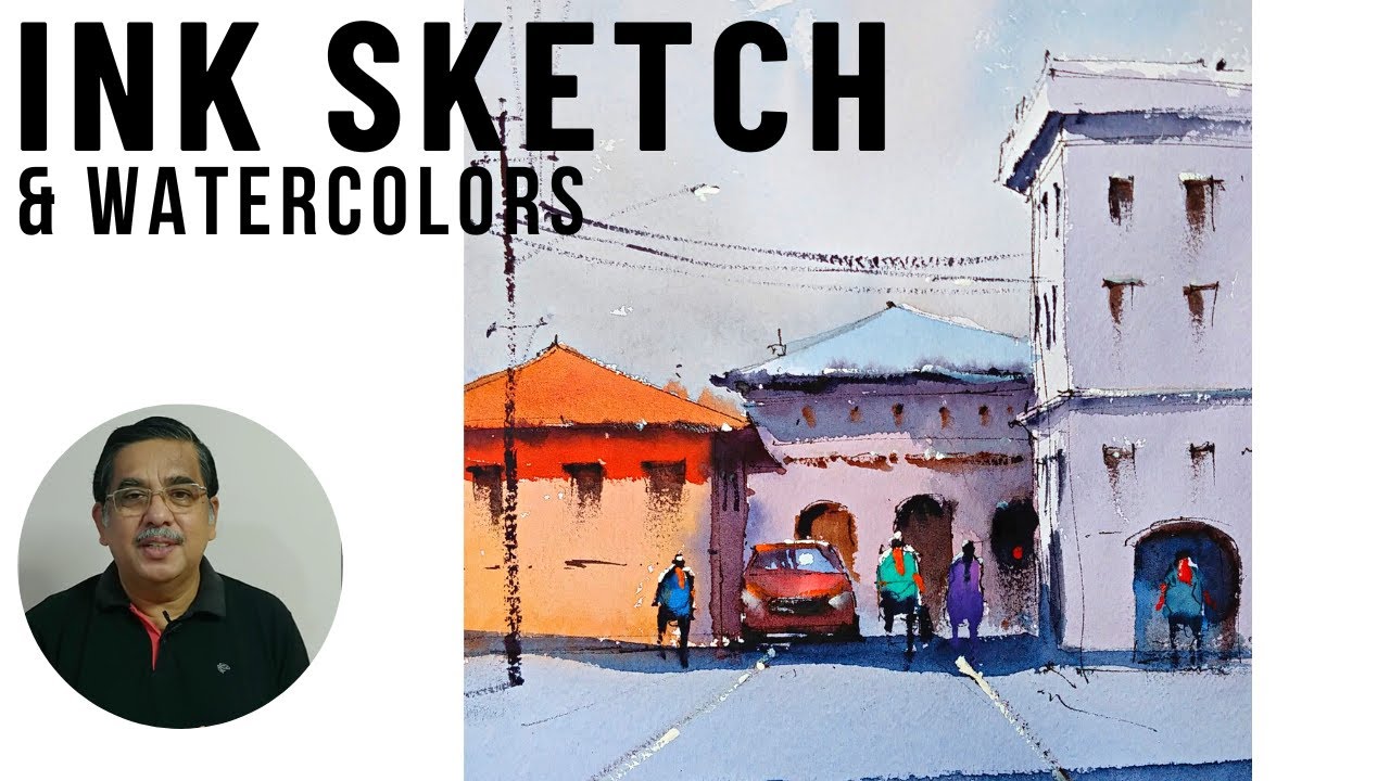 Paint loose Ink and Watercolor |Loosen up your watercolors ...