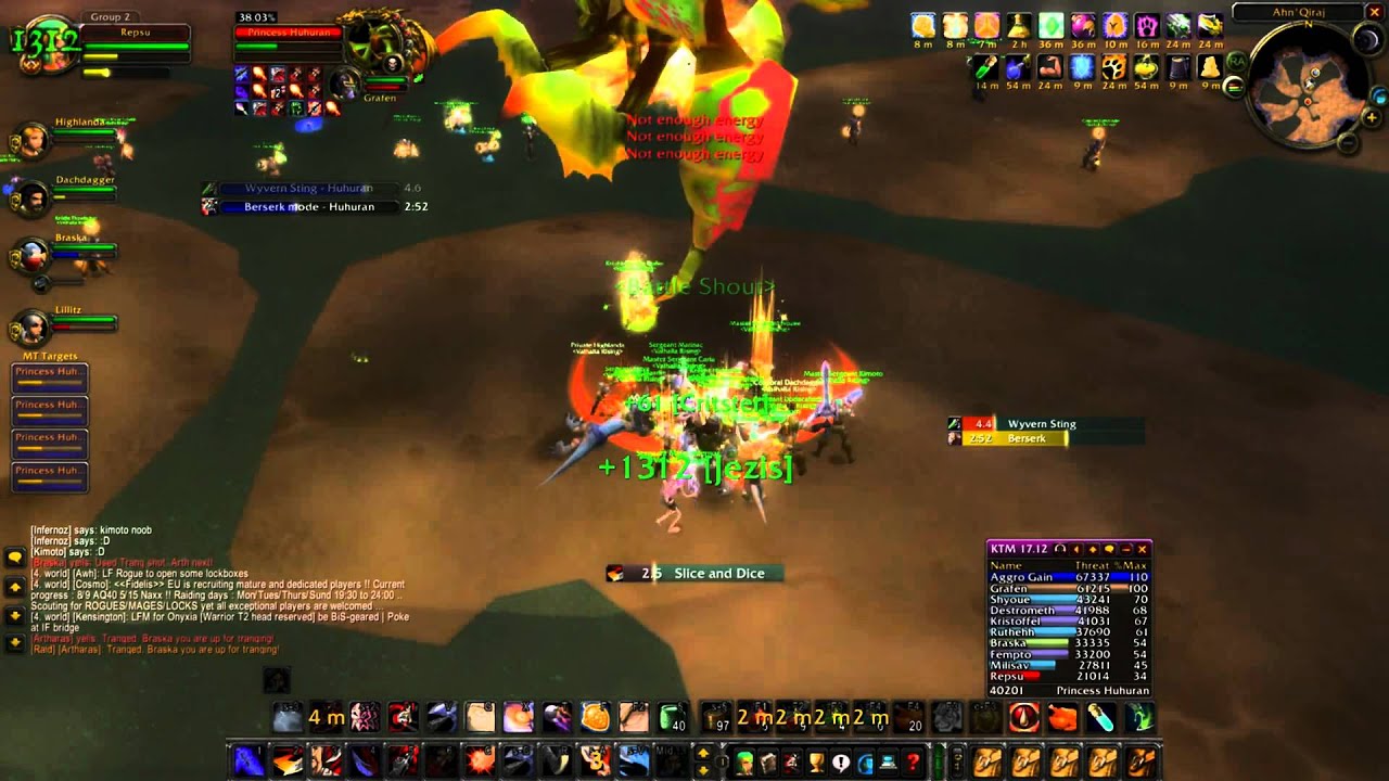 Princess Huhuran Rogue Pov - YouTube