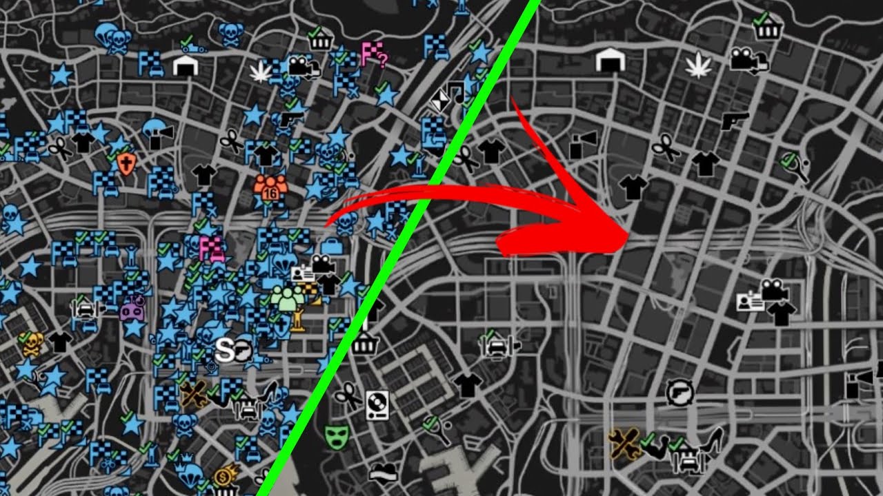 🔴TUTORIAL : Como ocultar ACTIVIDADES del mapa🗺 / GTA V ONLINE - YouTube