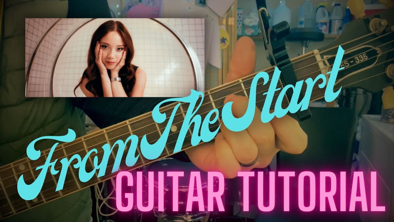 From The Start - Laufey - Beginner Guitar Tutorial - YouTube