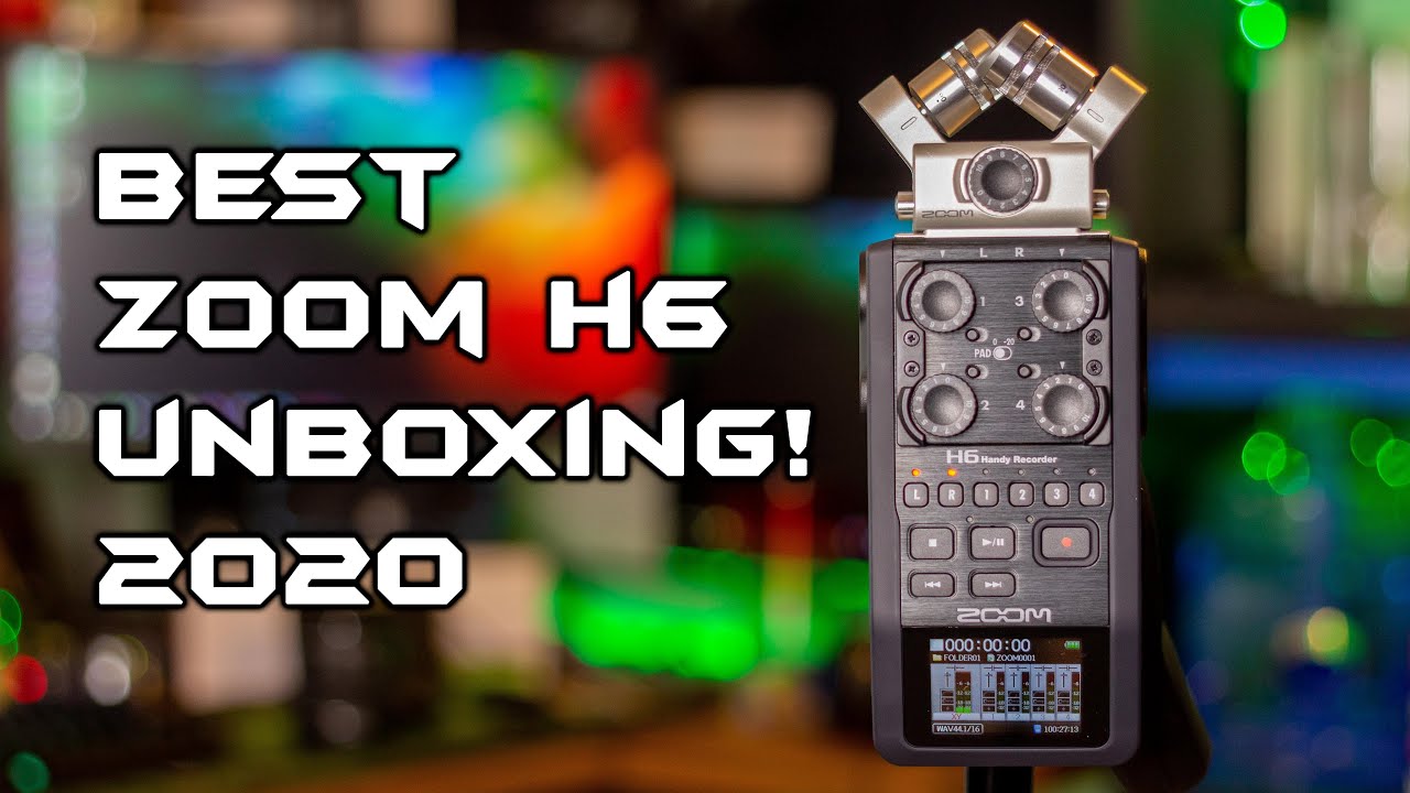Zoom H6 Unboxing | Better audio for everyone! 2020 - YouTube