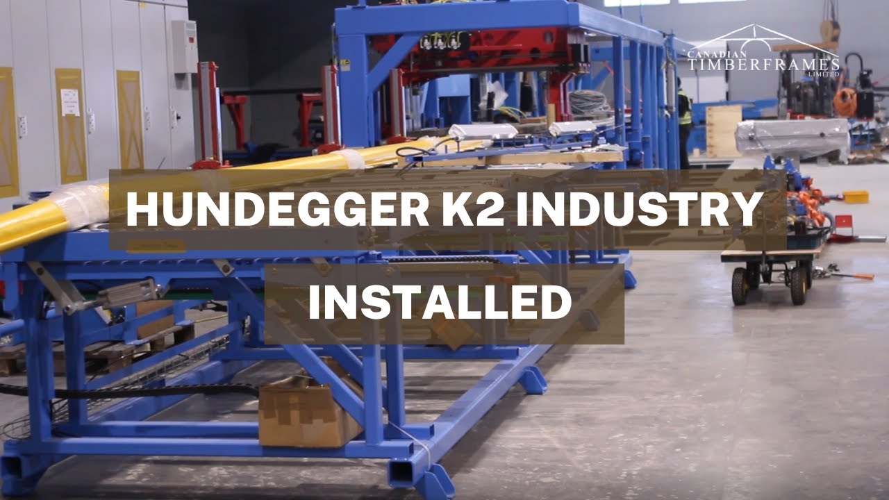 Canadian Timberframes installs Canada's largest and most advanced CNC ...