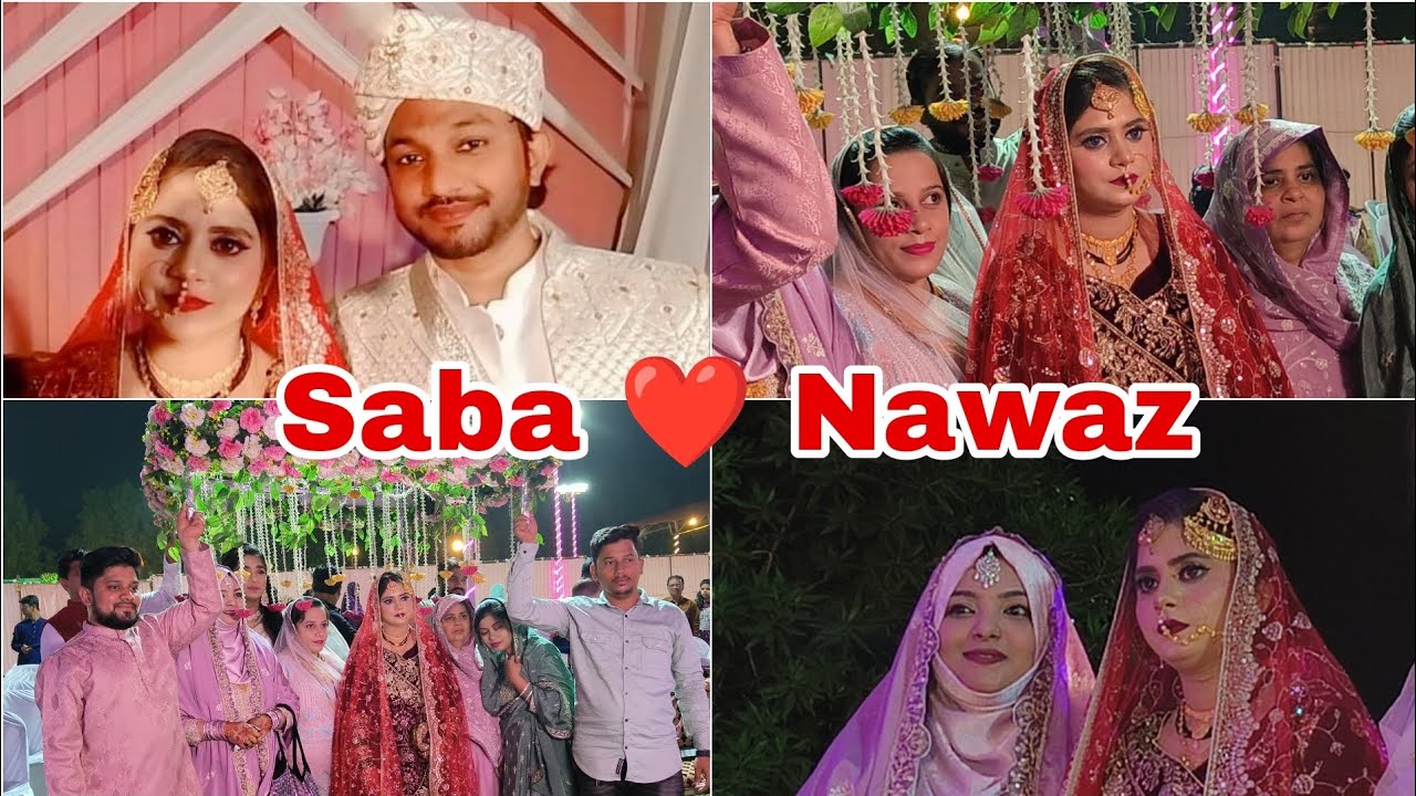 Saba weds Nawaz ️ Indian Muslim Wedding Vlog 😍 Mayke Ki Shaadi after ...