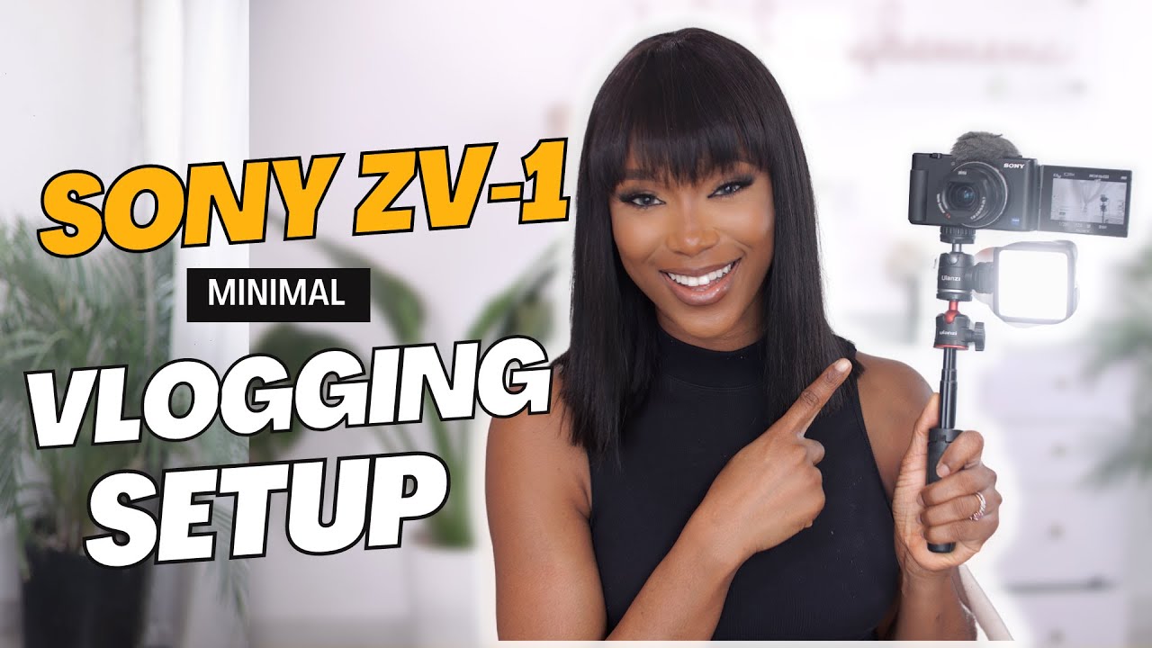 MINIMAL But PERFECT SONY ZV1 VLOG SETUP | SONY ZV1 ACCESSORIES - YouTube