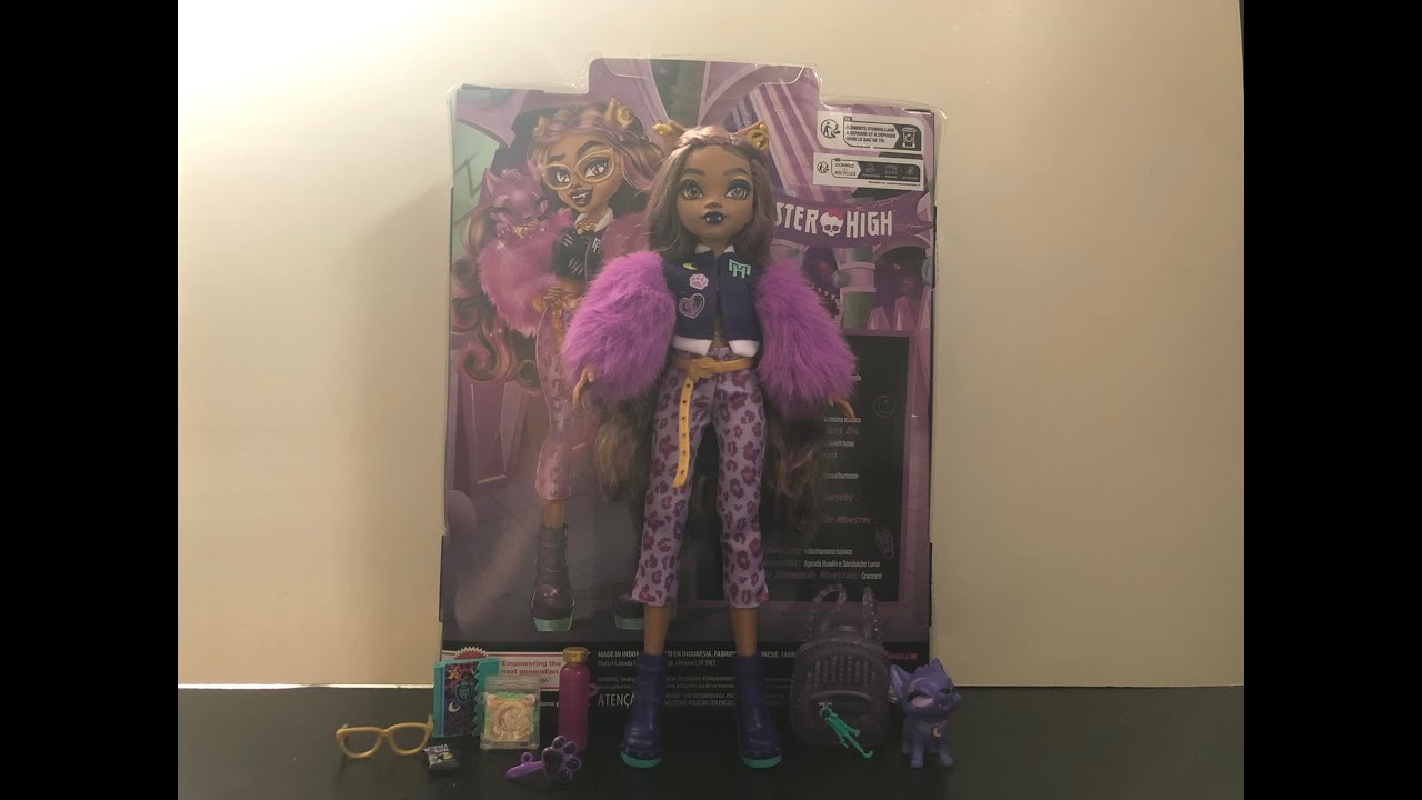 Monster High G3 Core Refresh Clawdeen Wolf review - YouTube