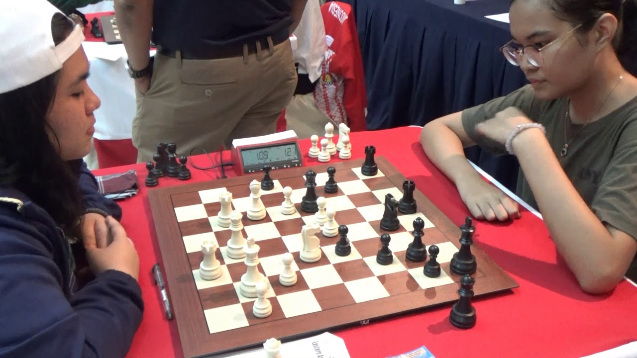 Vic Glysen Derotas--Jerlyn Mae San Diego Blitz chess East Asia Girls ...