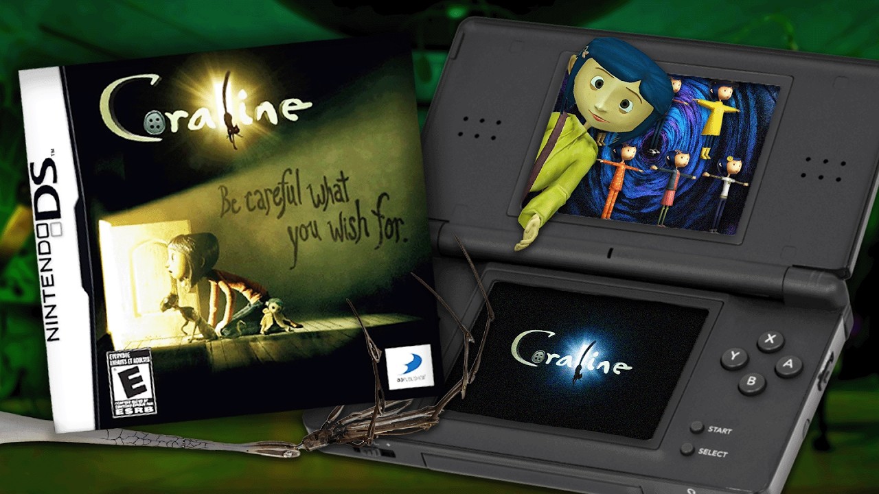 Coraline has a Video Game? | A Coraline DS Game Retrospective - YouTube
