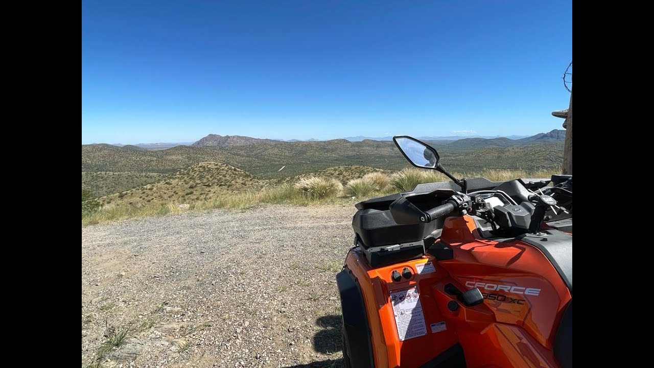 Cforce 850 Bosua mountain pass trip March 2022 - YouTube