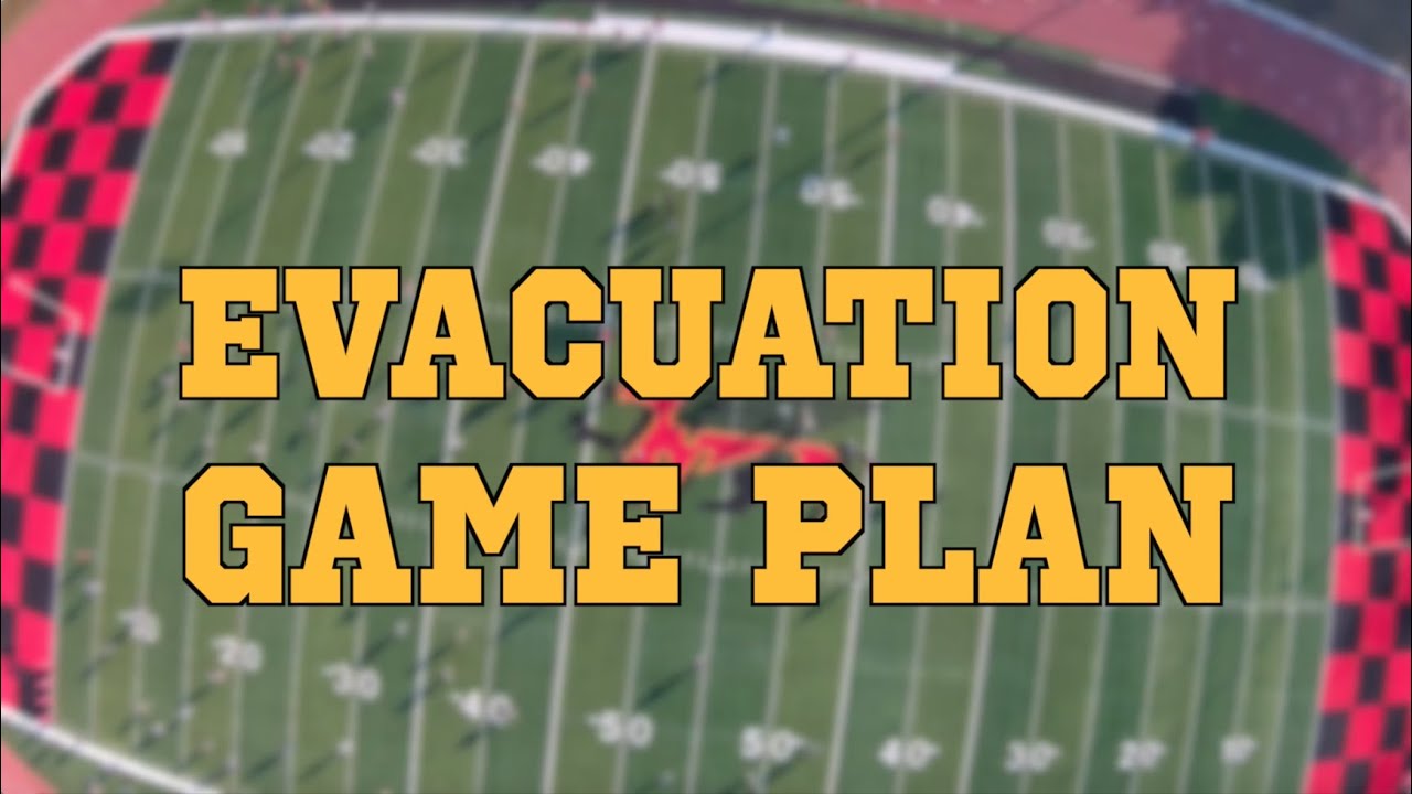 Gryphon Stadium Evacuation Game Plan - YouTube