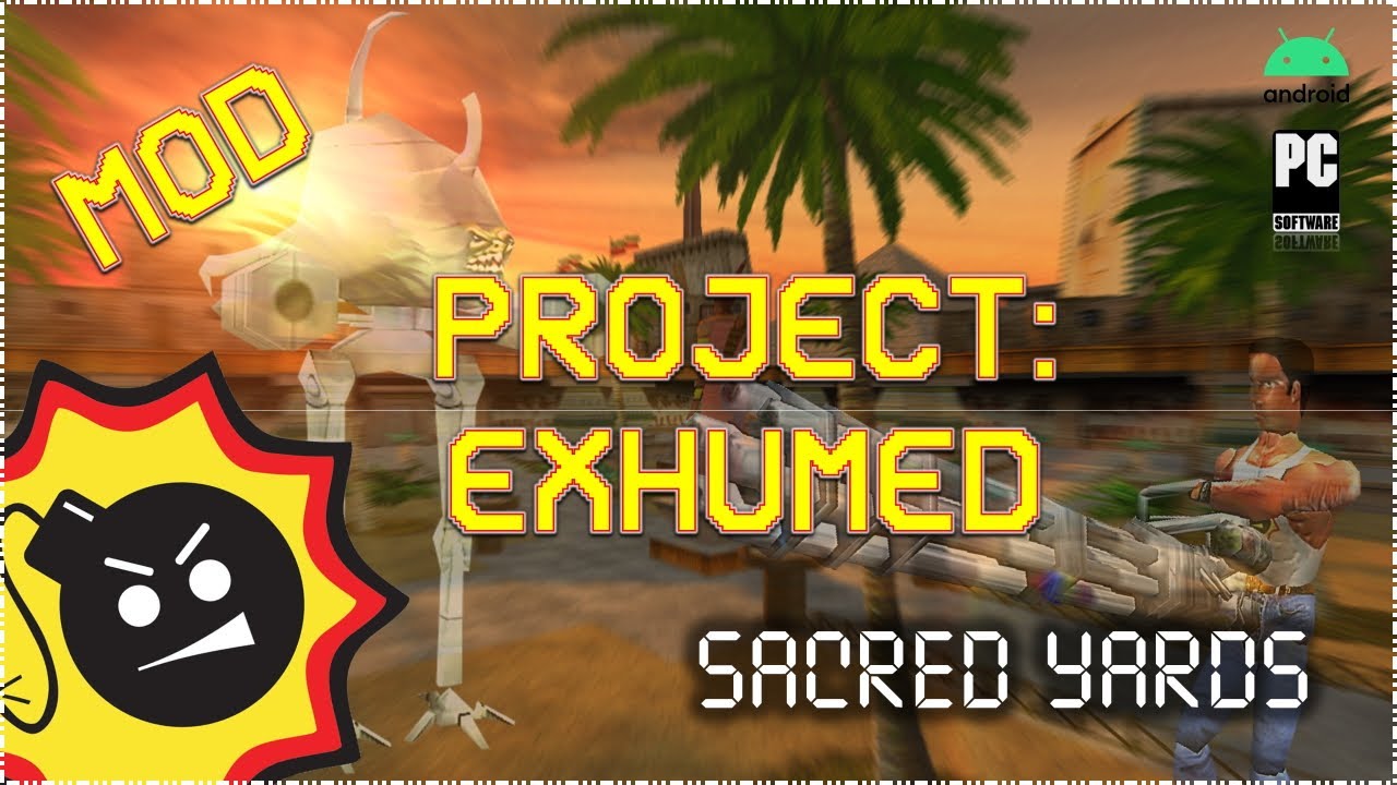 Serious Sam Mod: Project Exhumed Sacred Yards Preview - YouTube