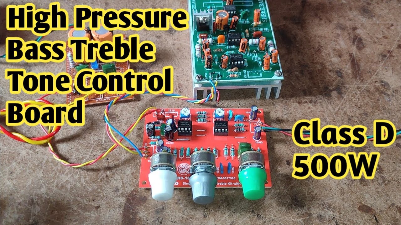 High Pressure Bass Treble Tone Control Board - YouTube