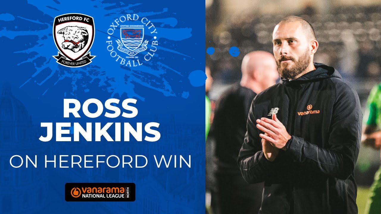 Ross Jenkins reflects on Hereford win - YouTube