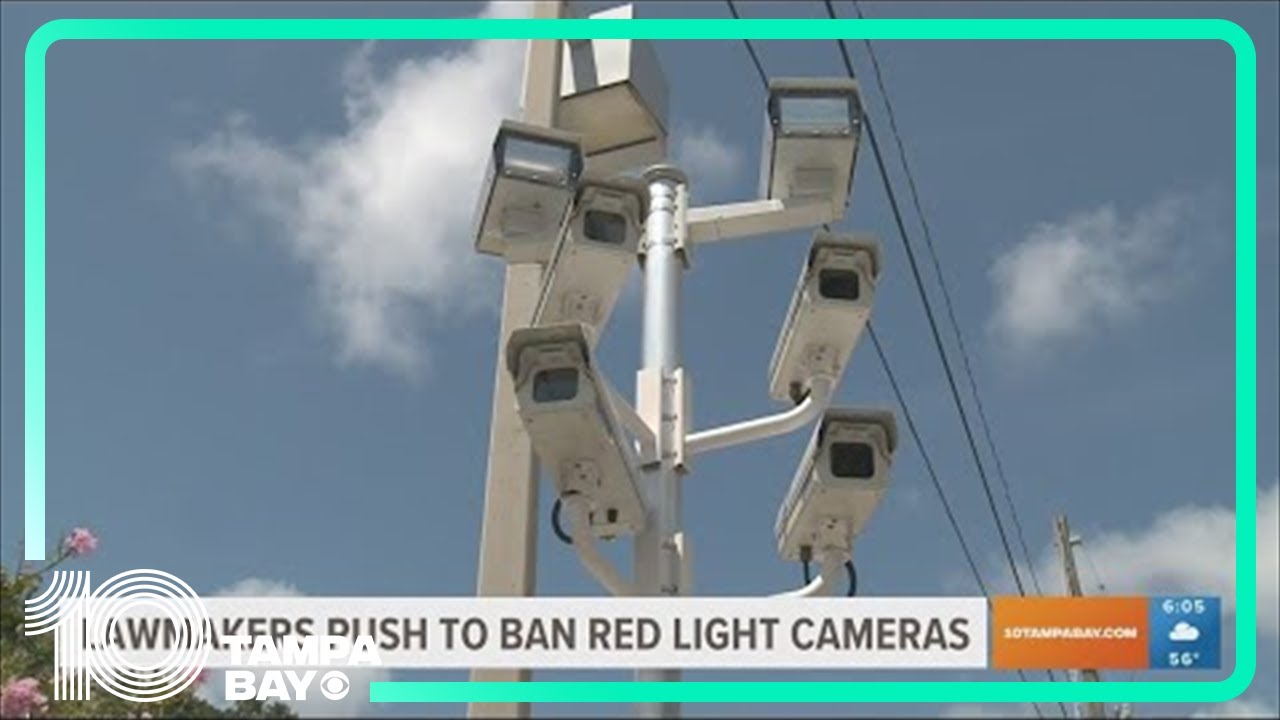 Florida lawmakers propose ban on red light cameras statewide - YouTube