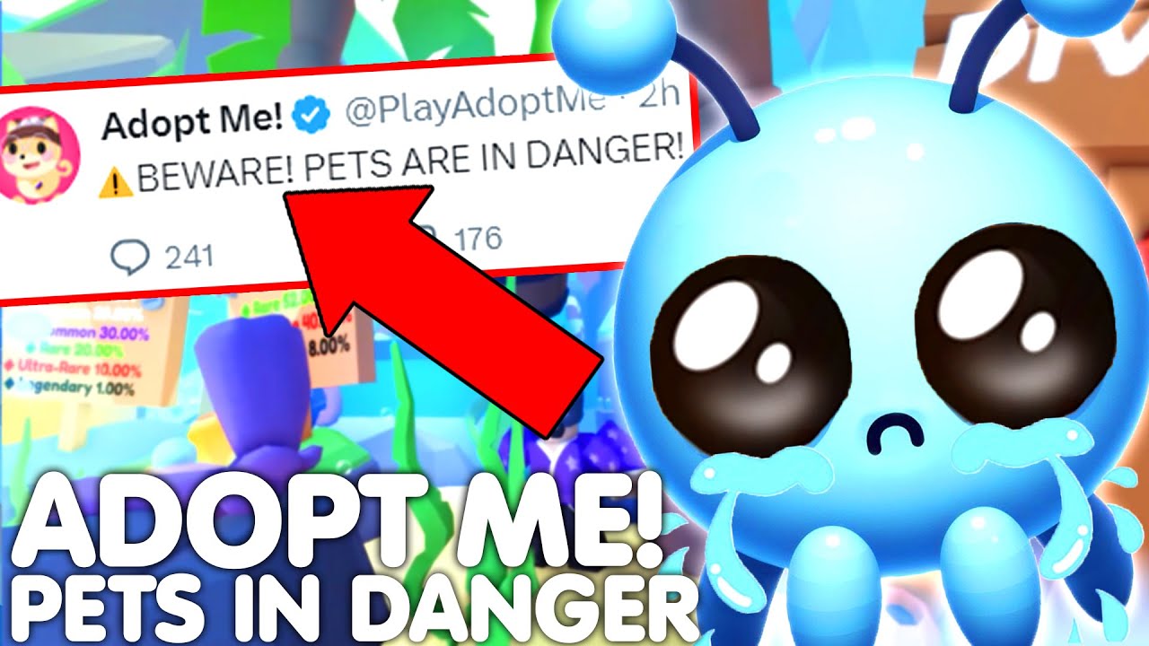 😢ADOPT ME PETS ARE IN DANGER...⚠️🔥(DARK LORE) PETS ARE GETTING REMOVED ...