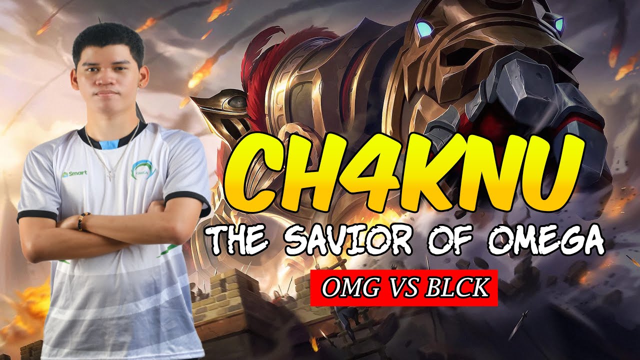 Ch4knu SAVED THE OMEGA FROM SWEEPING | Mobile Legends - YouTube