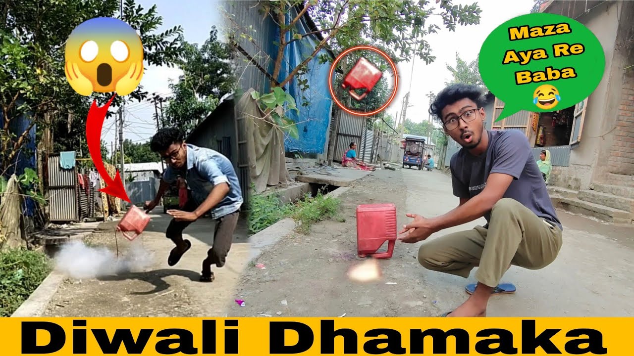 Diwali Duble Dose Funny Vlog 🤣!! Dr Rajib Bhai - YouTube