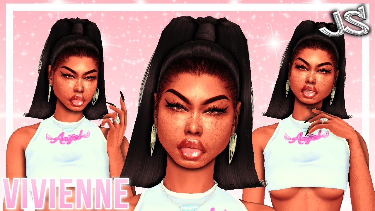 Vivienne Coleman 💙 || Sims 4 CAS || CC FOLDER+SIM DOWNLOAD - YouTube