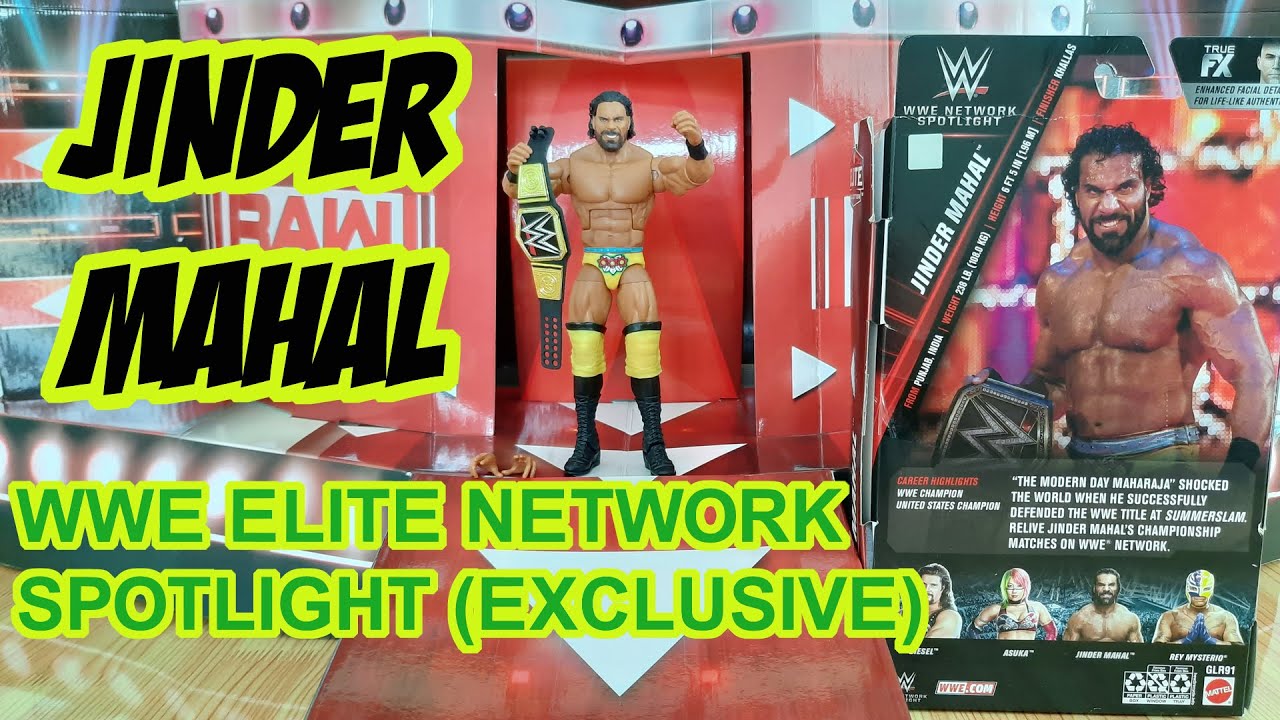 THẠCH PT - REVIEW MÔ HÌNH WWE JINDER MAHAL - ELITE NETWORK SPOTLIGHT ...