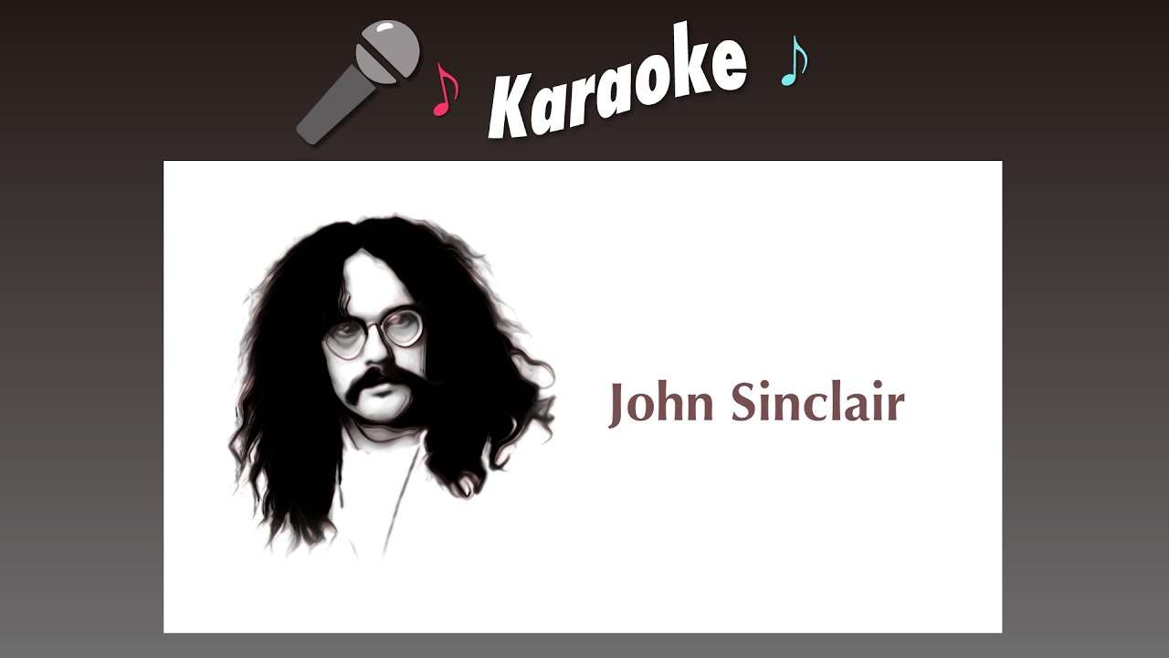 John Sinclair - John Lennon karaoke cover - YouTube