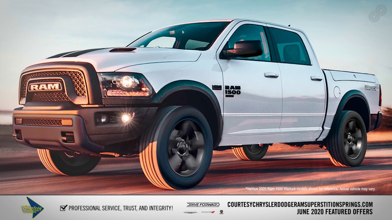 NEW 2020 RAM 1500 WARLOCK CREW CAB 4X4 Offer Courtesy Superstition ...