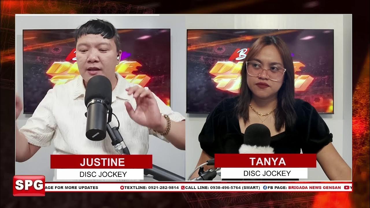 BRIGADA DRIVE THRU | JANUARY 18,2025 | KAUBAN SI DJ JUSTINE UG DG TANYA - YouTube
