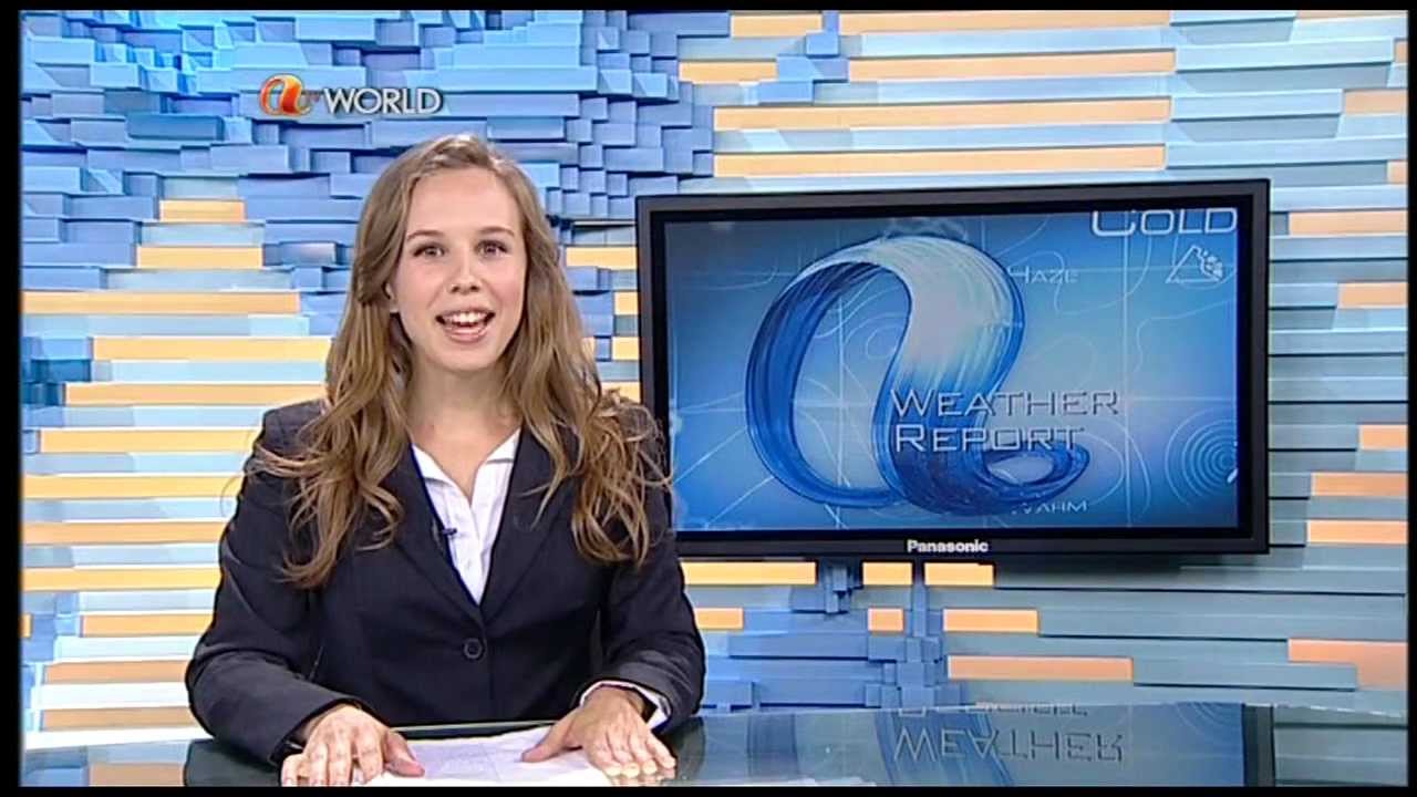 國際台 Brittyn Clennett Weather report 2011-06-16 - YouTube