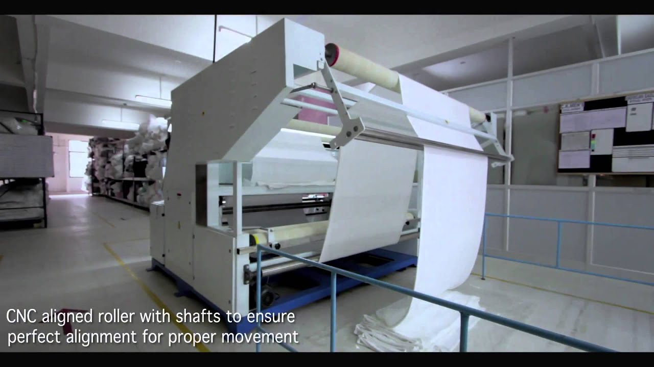 Ramsons Fabric Inspection Machine For Knits - YouTube