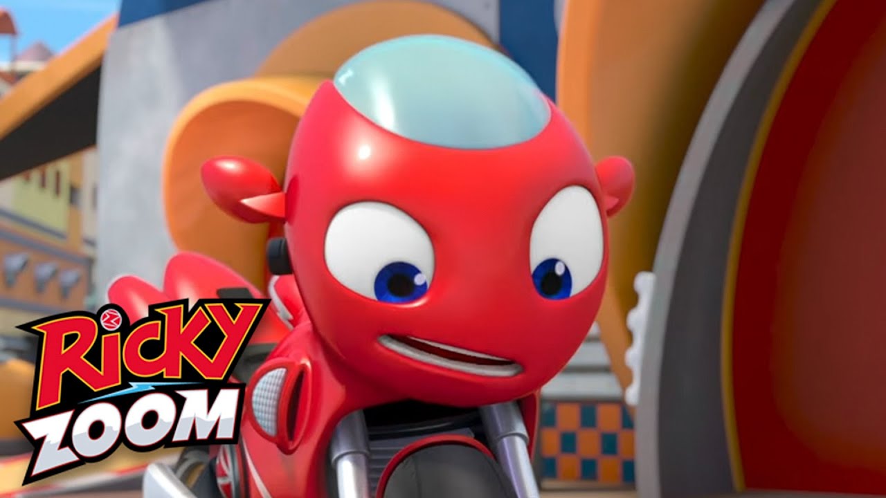 ¿Ricky pierde una rueda? ⚡️Loops ¡Un héroe! ⚡️ Dibujos Animados De ...