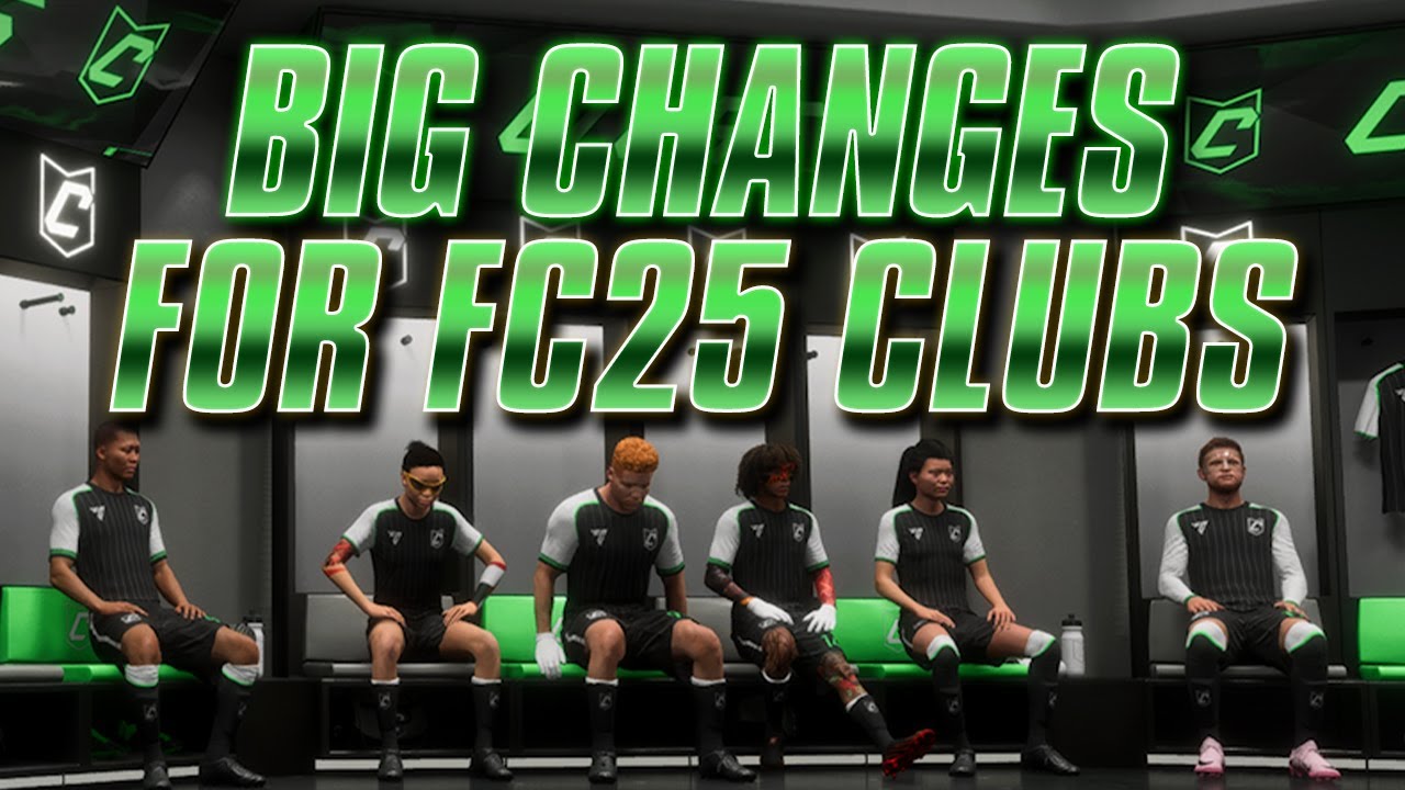 Big Changes in FC25 Clubs - YouTube